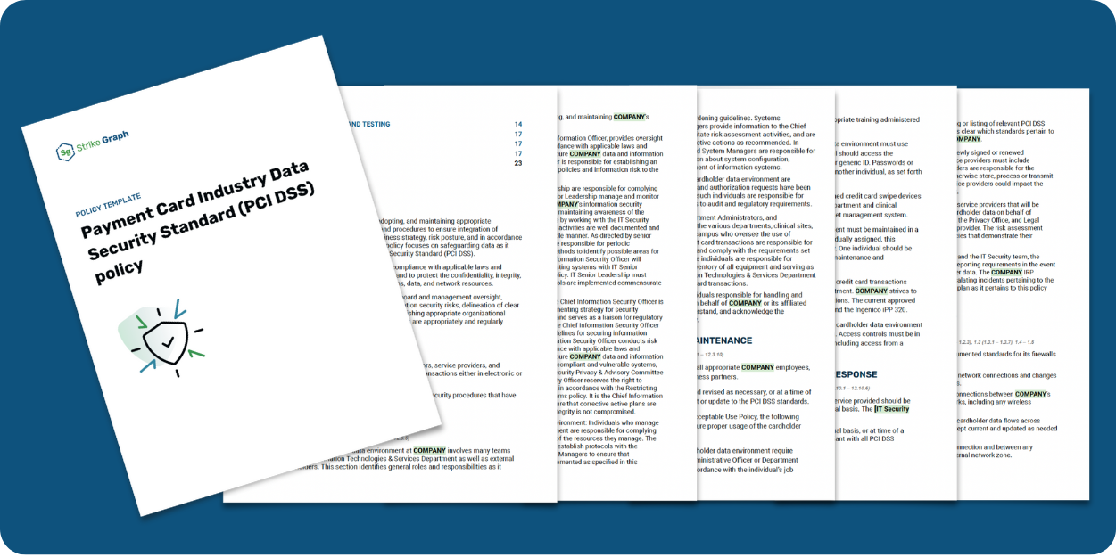 PCI DSS policy essentials: requirements, examples & templates